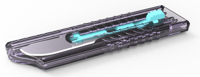 Anzen Safety Scalpel - MediPurpose, Inc. - AZ10CT - Ocean Medical Supply