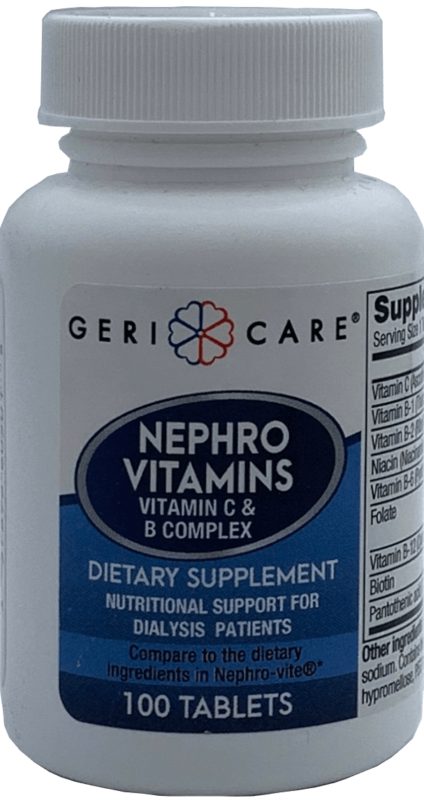 NEPHROVITE TABLETS - Geri-Care Pharmaceuticals, Inc. - 605-01-GCP ...
