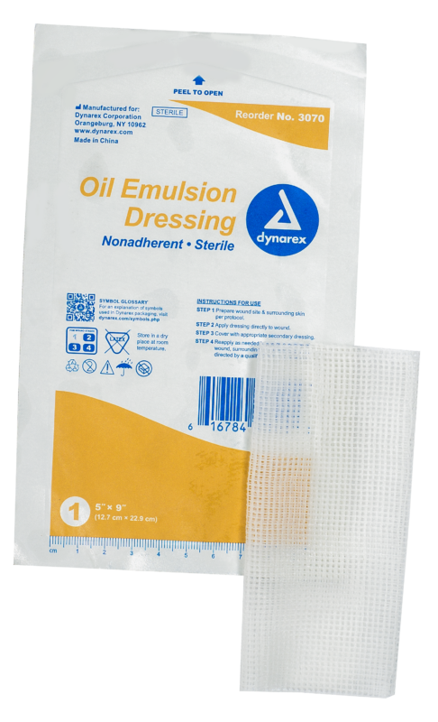 Oil Emulsion Dressings - Dynarex - 3070 - Ocean Medical Supply