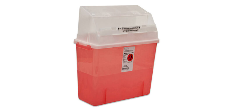 Sharps-A-Gator™ Safety In Room Sharps Container - Cardinal Health ...
